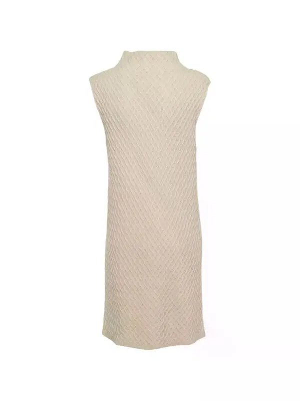 Max Mara Sleeveless Knitted Midi Dress