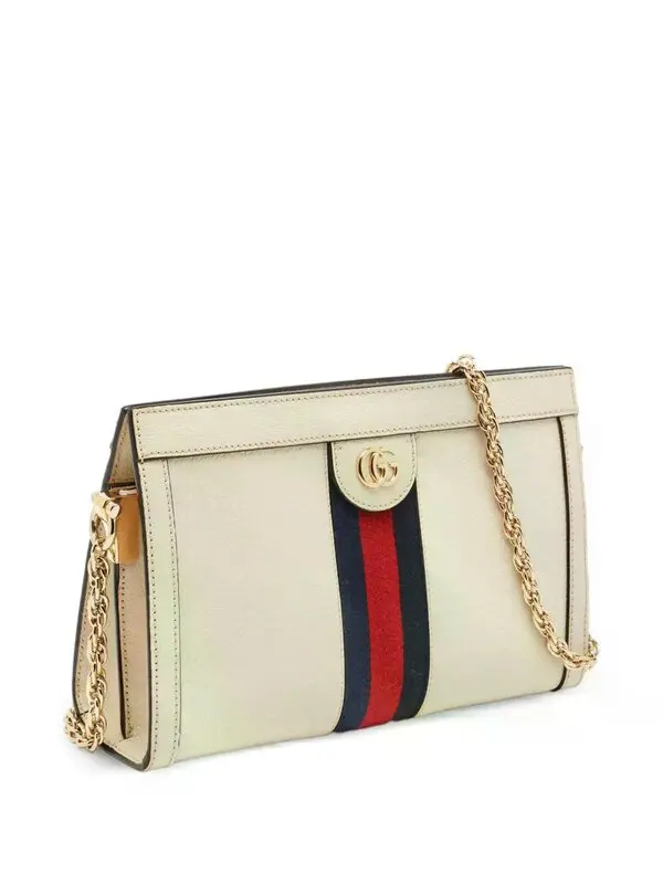 Gucci Ophidia Chain-strap Crossbody Bag - White