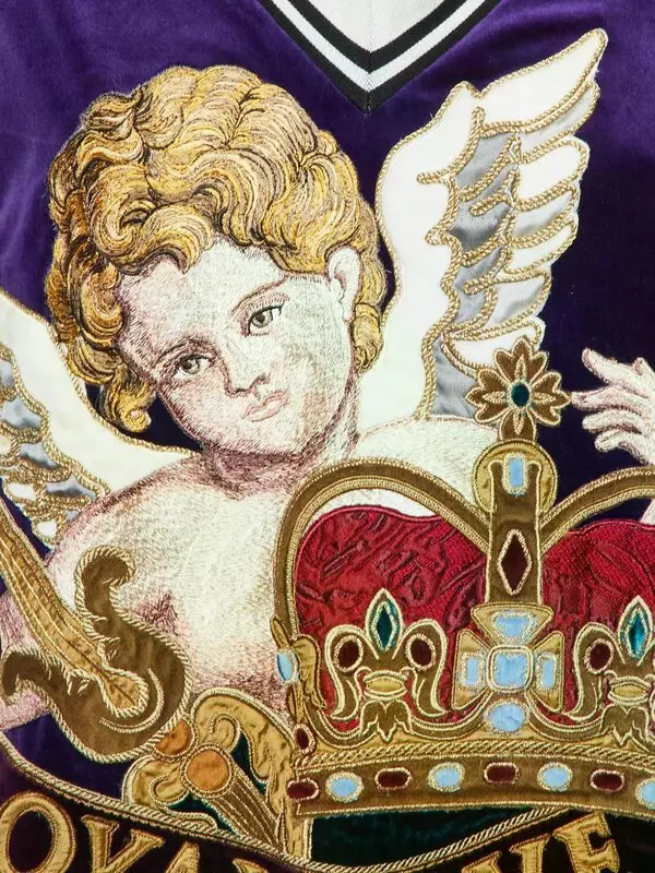 Dolce & Gabbana Royal Love-embroidered Sweater
