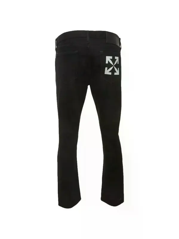 Off-White Permanent Straight-leg Jeans