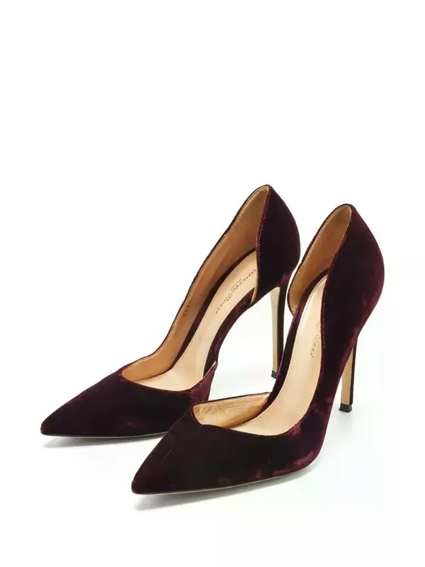 GIANVITO ROSSI D'orsay Suede Pumps