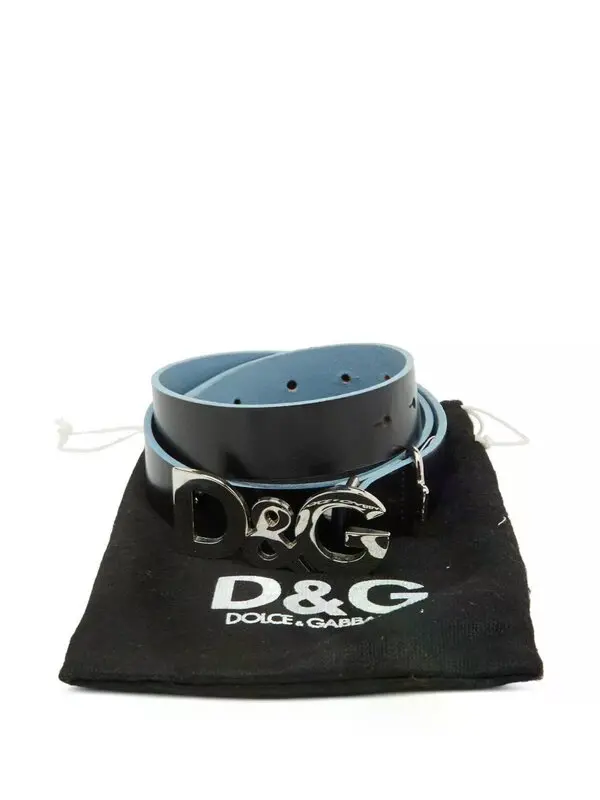 Dolce & Gabbana Logo Buckle Belt