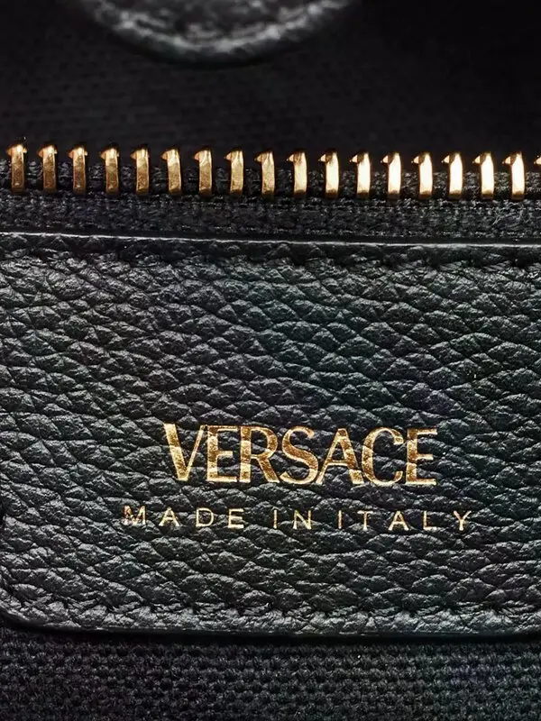 Versace La Medusa Canvas Tote Bag