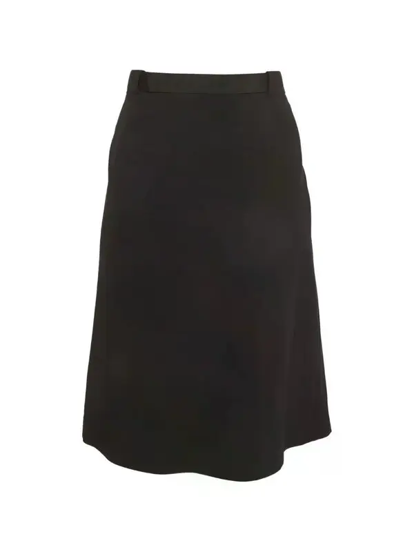Gucci Belted Crepe Mini Skirt