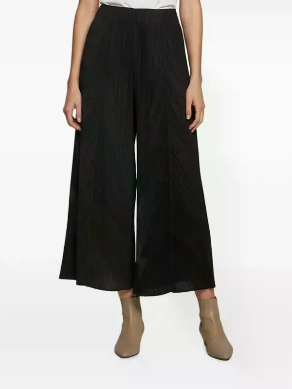 424 Crinkled Wide-leg Trousers