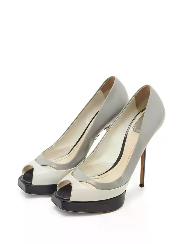 Dior Peep-toe Platform Pumps