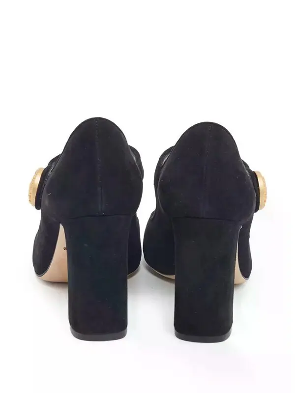 Dolce & Gabbana Vally Logo-button Pumps