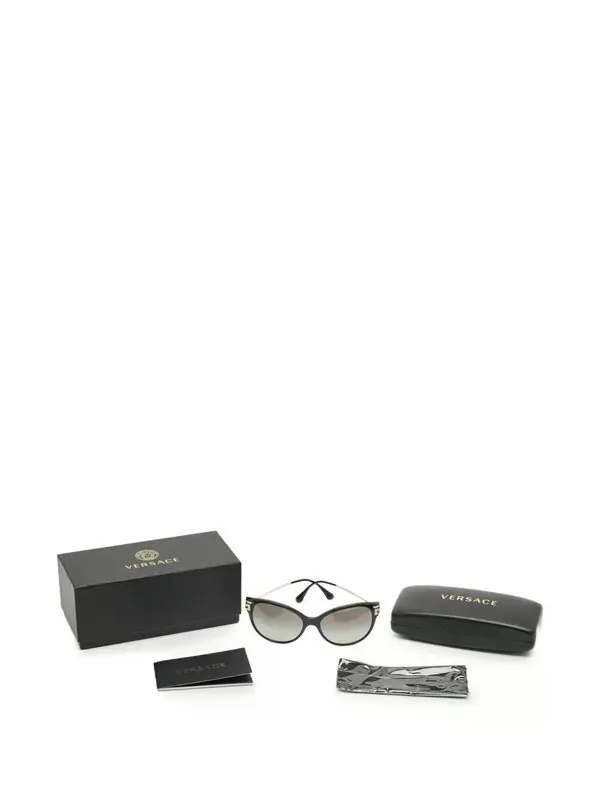 Versace Crystal-embellished Cat-eye Sunglasses