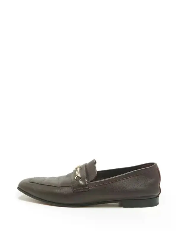 CHRISTIAN LOUBOUTIN Mj Moc Chain Loafers