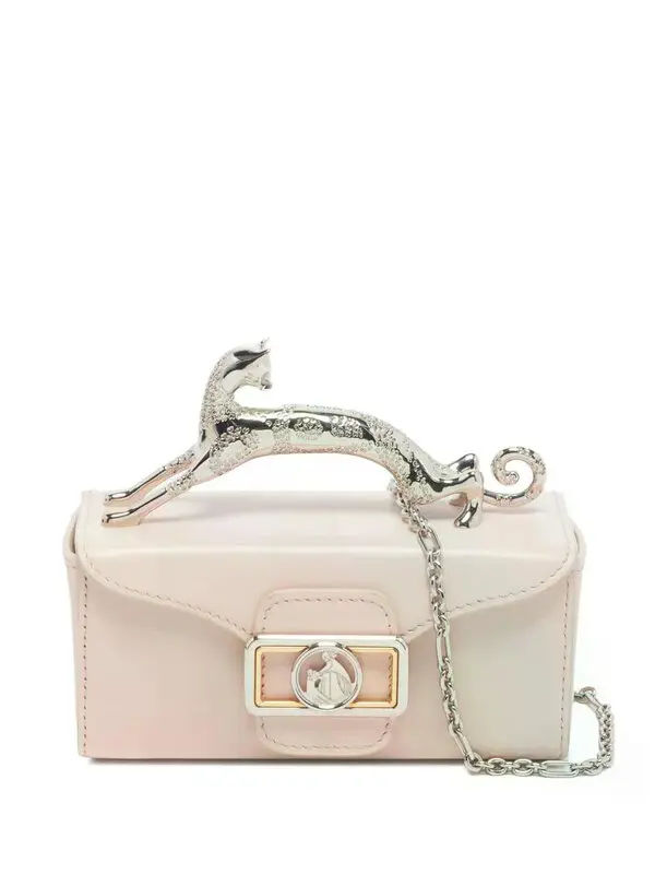 LANVIN Pencil Cat Crossbody Bag - Pink