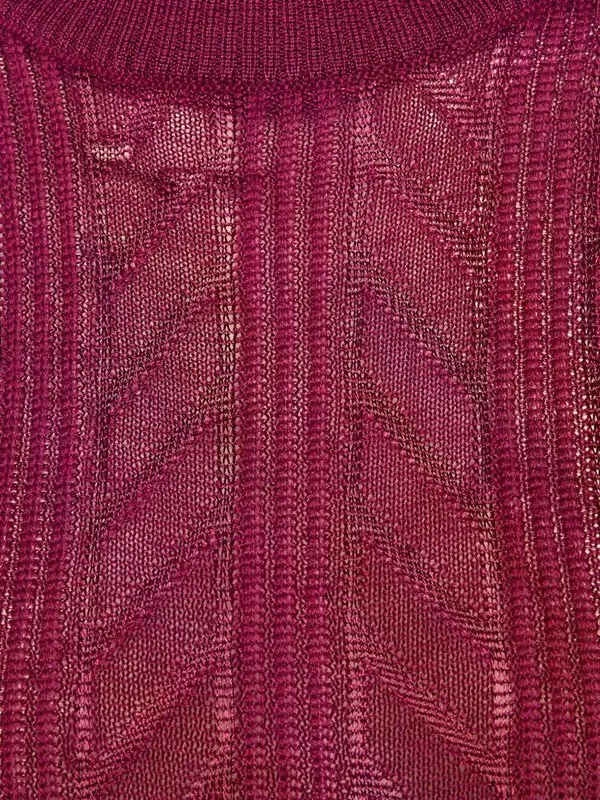 Missoni Crochet Knit Mini Dress
