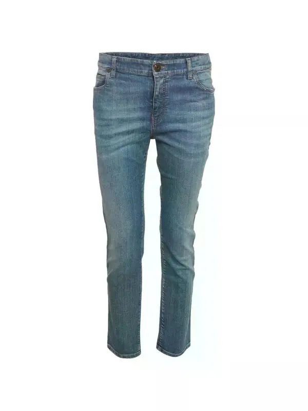 Brunello Cucinelli Faded Effect Skinny Jeans