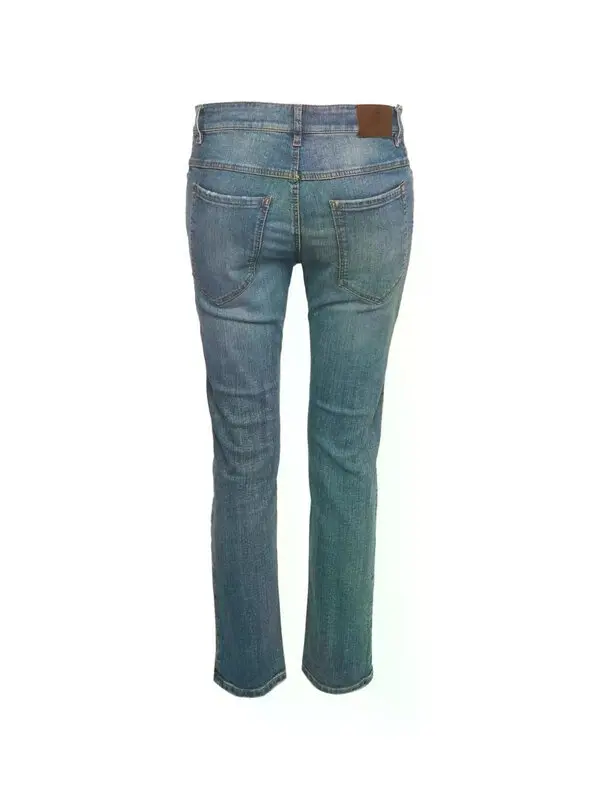 Brunello Cucinelli Faded Effect Skinny Jeans