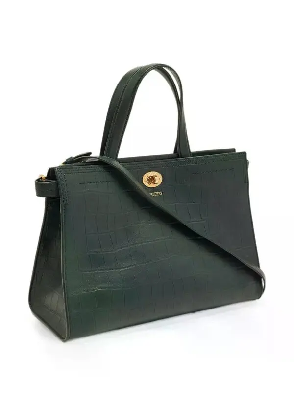Burberry Cotswold Small Tote Bag - Green