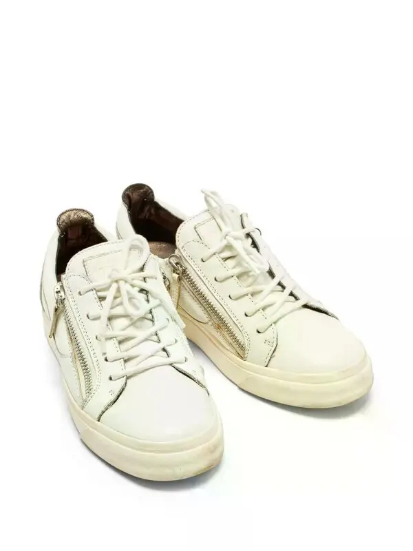 GIUSEPPE ZANOTTI Frankie Leather Sneakers