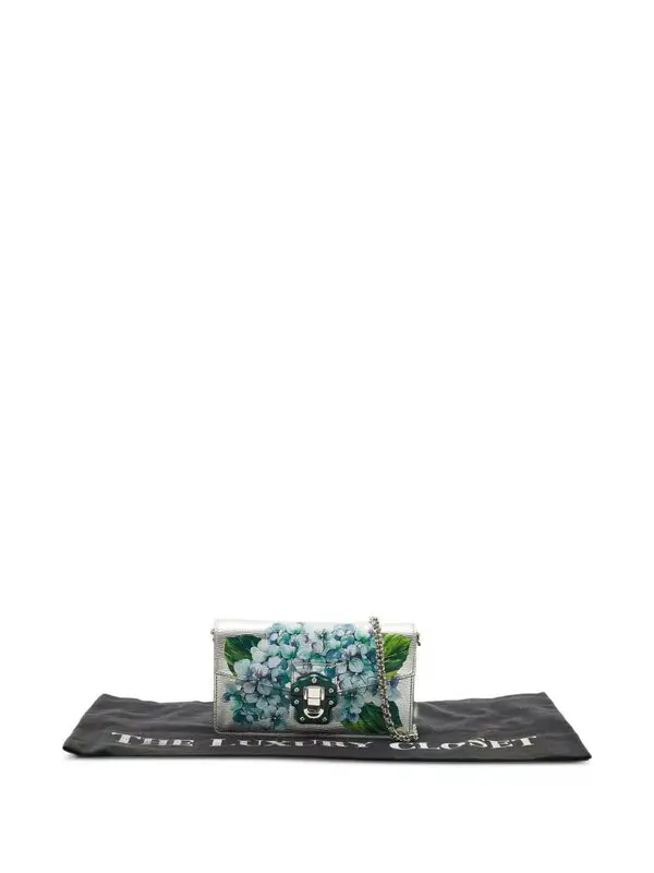 Dolce & Gabbana Lucia Floral Print Wallet On Chain