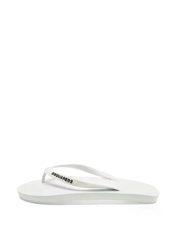 Dsquared2 Logo Flip Flops