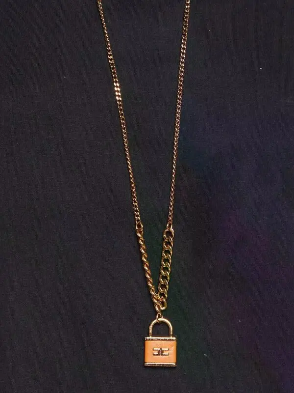 Elisabetta Franchi Chain-link Cotton T-shirt