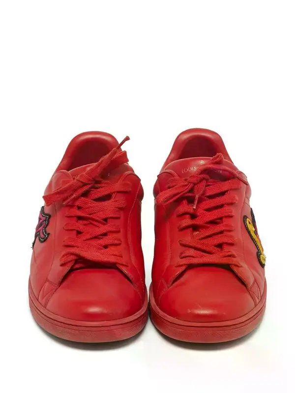 LOUIS VUITTON Luxembourg Low-top Sneakers - Red