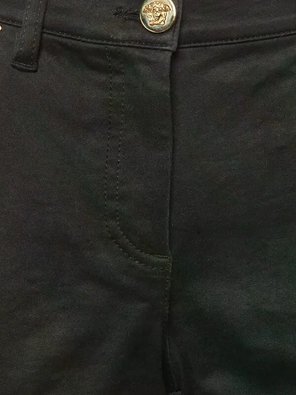 Versace Slim-fit Jeans With Mesh Paneling