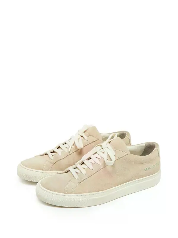 COMMON PROJECTS Achilles Suede Low-top Sneakers - Neutrals