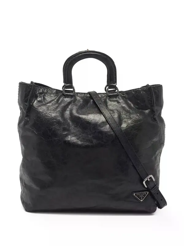 Prada Leather Tote Bag