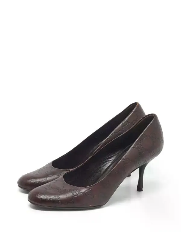 Gucci Guccissima Leather Pumps