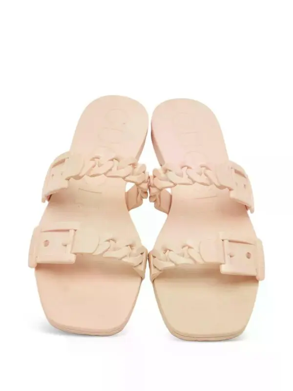 Gucci Buckle-chain Slides