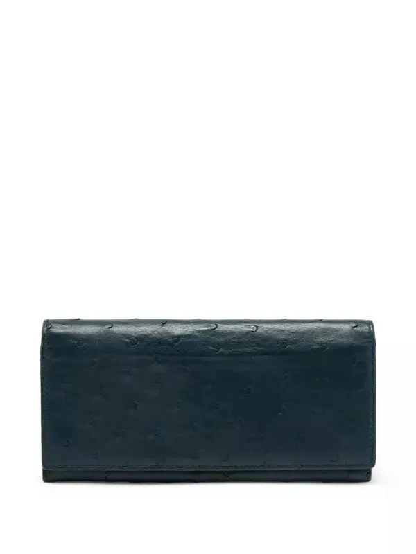 Gucci Continental Leather Wallet - Blue