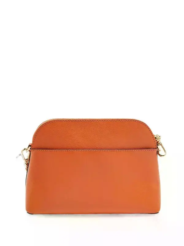 Michael Kors Dome Leather Crossbody Bag - Orange