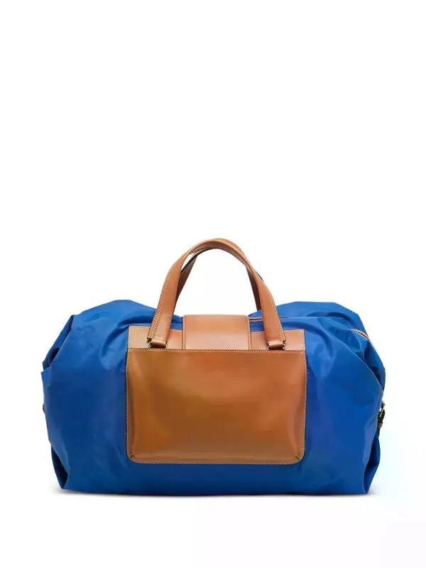 TOD'S Leather-trim Duffle Bag