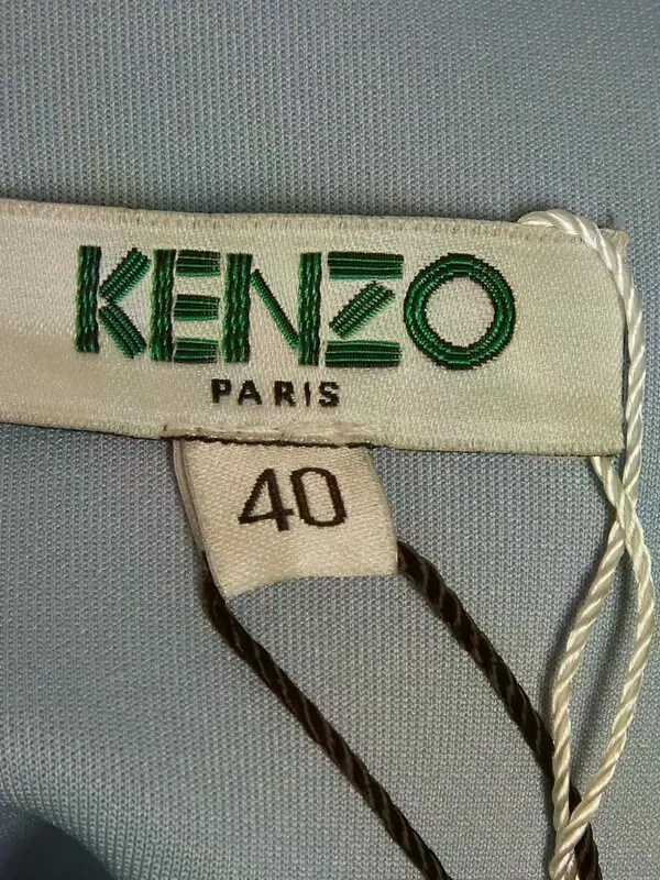 Kenzo Asymmetric Striped Mini Skirt