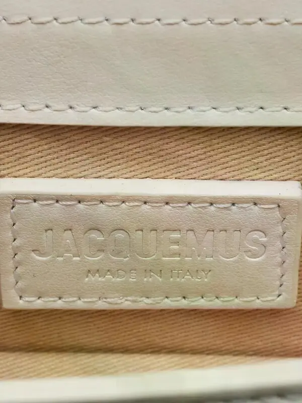 Jacquemus Le Bambino Leather Handbag - White
