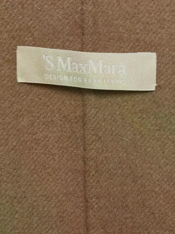 Max Mara Single-breasted Felt Coat