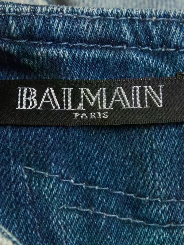 Balmain Zip-up Mini Dress