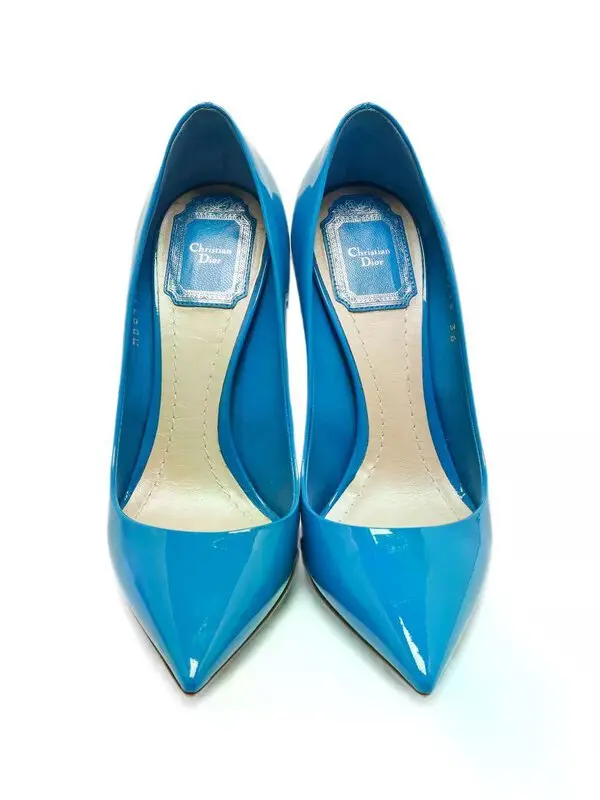 Dior Patent Leather Pointed Toe Pumps