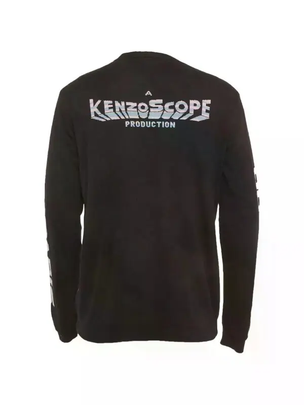 Kenzo Spaced Out Intarsia Knit Sweater