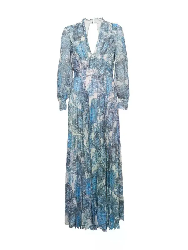 Alice + Olivia Cheney Cut-out Maxi Dress