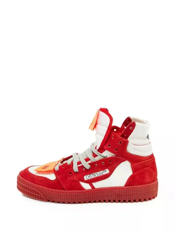 Off-White 3.0 Off Court High-top Sneakers - Red