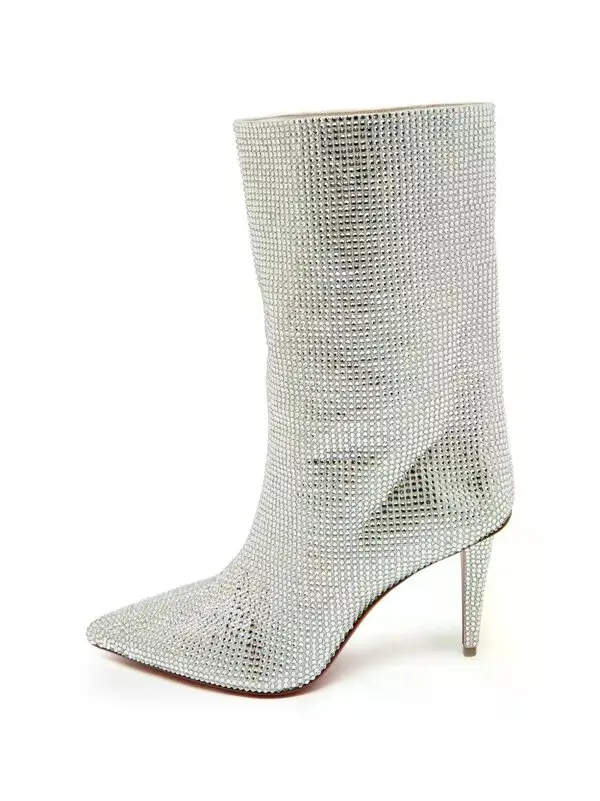 CHRISTIAN LOUBOUTIN Astrilarge Heeled Ankle Boots