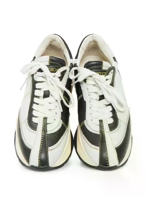 JIMMY CHOO Raine Panelled Low-top Sneakers