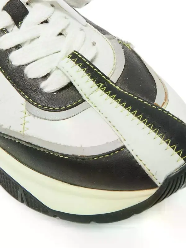 JIMMY CHOO Raine Panelled Low-top Sneakers
