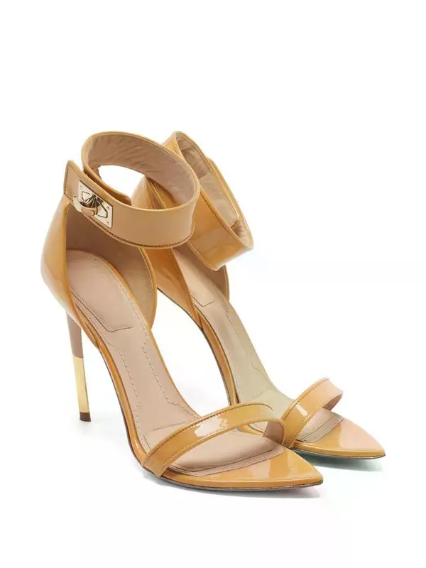 Givenchy Ankle-strap Patent-leather Sandals