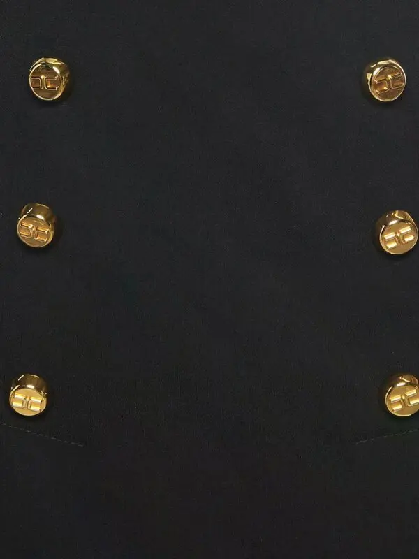 Elisabetta Franchi Crepe Mini Skirt
