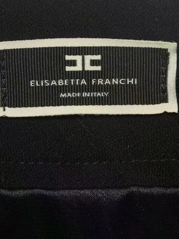 Elisabetta Franchi Crepe Mini Skirt