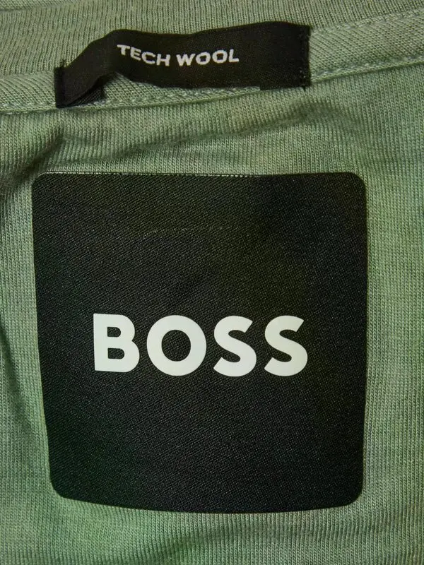 BOSS Tech Wool Crew-neck T-shirt