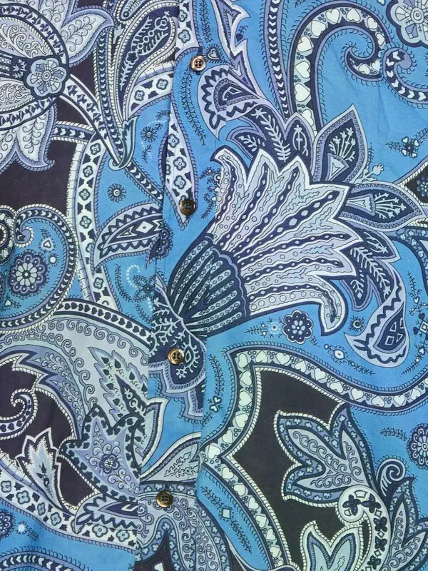 Etro Paisley-print Long-sleeve Shirt