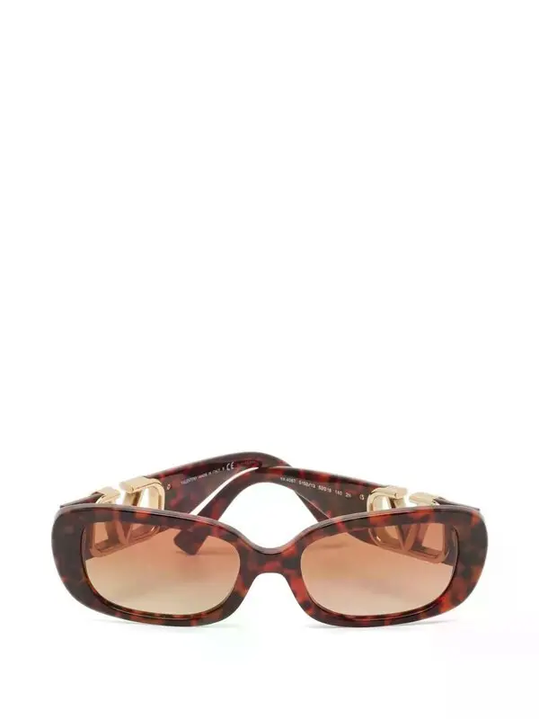 Valentino Garavani Vlogo Sunglasses - Brown