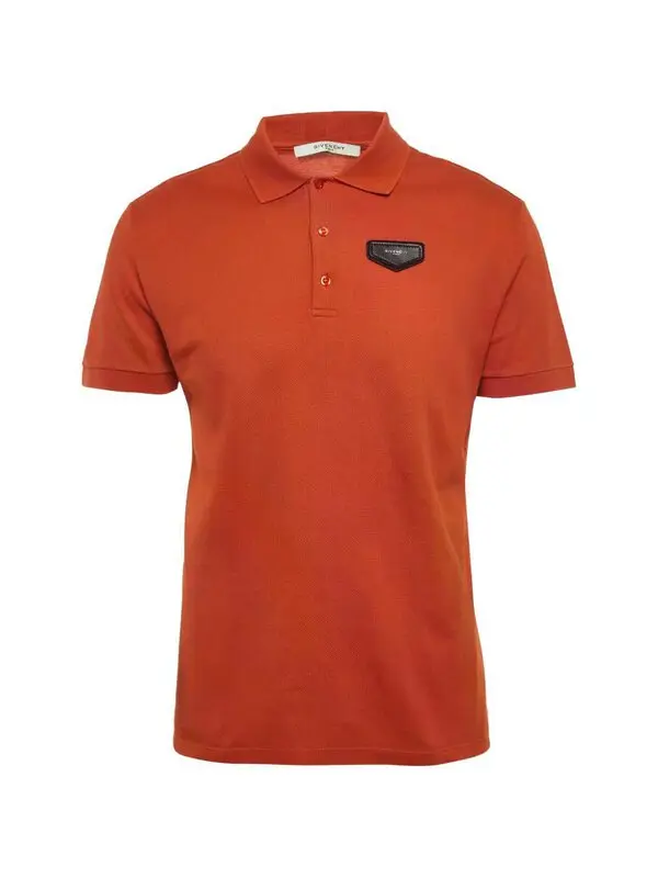 Givenchy Logo-patch Short-sleeve Polo Shirt