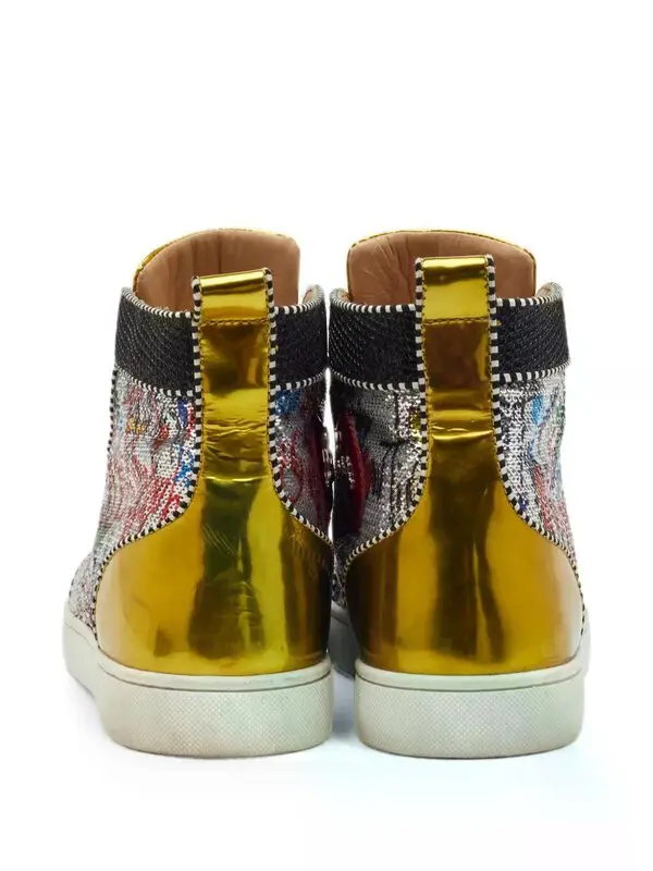 CHRISTIAN LOUBOUTIN Rantulow Orlato High-top Sneakers